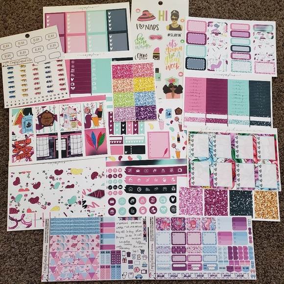 Office | Colorful Candy Planner Journal Sticker Set | Poshmark